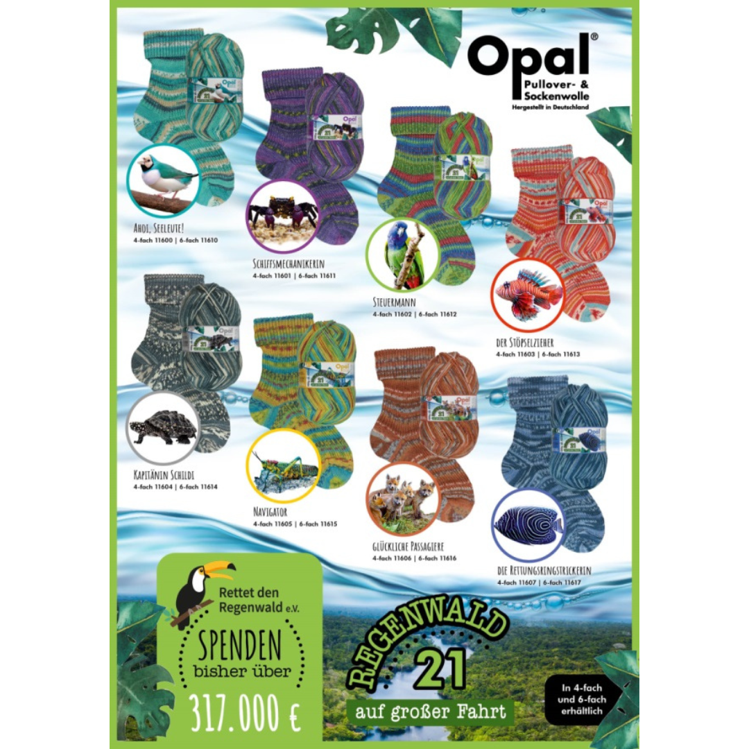 Opal Rainforest 21 4-ply 100g – SEW-shop